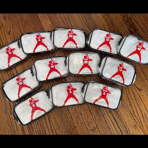 Baseball Team Gift/baseball Swag Bag/baseball Snack Bag - Etsy