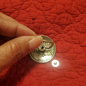 Copper Double Feather Rope Edge Concho 1 W168S for Horse - Etsy