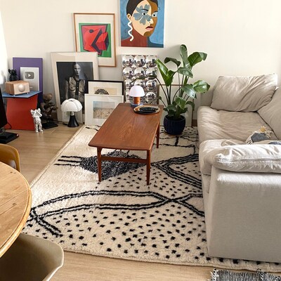 Red Round Pouf Handmade Footstool Round Red Pouf Ottoman Pouf - Etsy