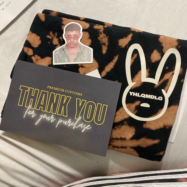 Bad Bunny Reflective Bleached Shirt, Fast Shipping, Un Verano Sin Ti ...