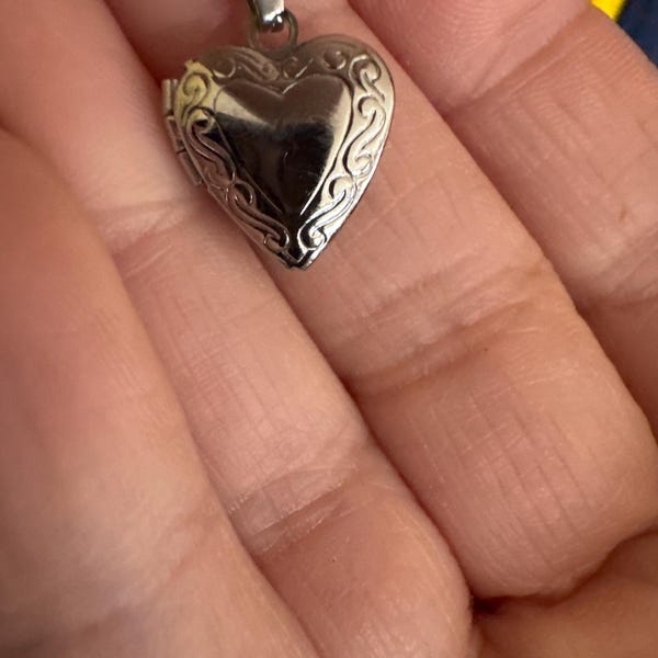 Gold Personalized Envelope Locket Necklace Secret Message Necklace ...