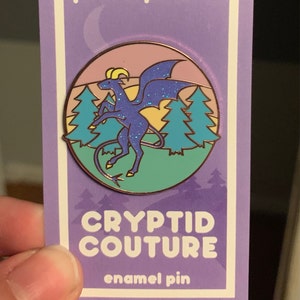 1.5 Kawaii Cryptid Enamel Pins Moth Man, Bigfoot, Fresno Nightcrawler ...