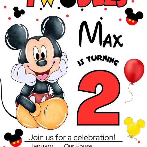 Mickey 5th Birthday PNG, 5th Birthday Iron on Image for Sublimation ...