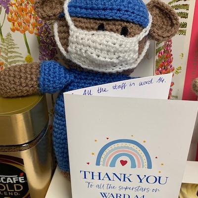Hospital Appreciation Card, NHS Thank You Card, NHS Worker, Doctor, NHS ...