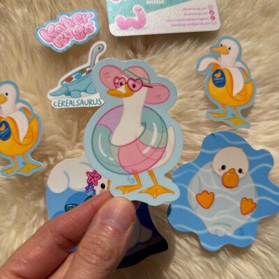 Batrick the Bat Sticker Halloween Sticker Cute Bat Character Decal for ...