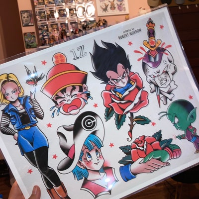 ALIENS Traditional Tattoo Flash Sheet - Etsy