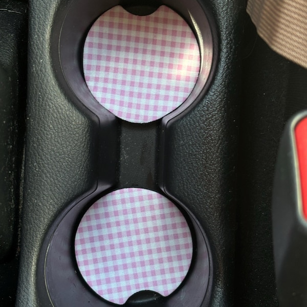 Coquette Car Coaster, Rubber Car Coaster, Ceramic Coaster, Car Decor - Etsy