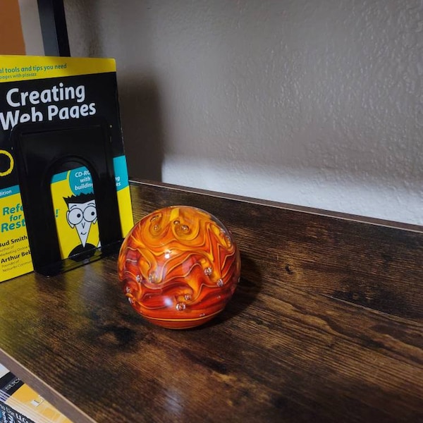 Ocean Tides-td / Handblown Glass Paperweights - Etsy