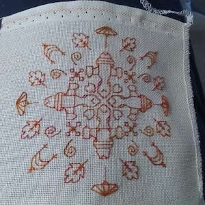 Mini-motifs Blackwork Sampler Pattern - Etsy