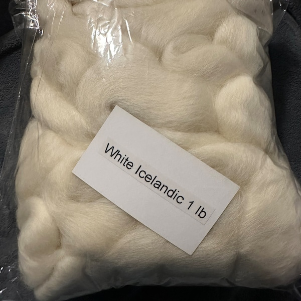4 Ozs Seacell Fiber, Cellulose, Combed Top, Roving, Spinning Fiber ...