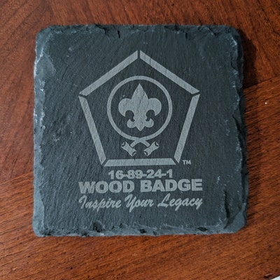 Engraved Slate Coasters, Custom Wedding Gift, Personalized Drink ...