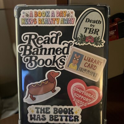Read Banned Books Sticker / Banned Books Sticker / Reading Sticker ...