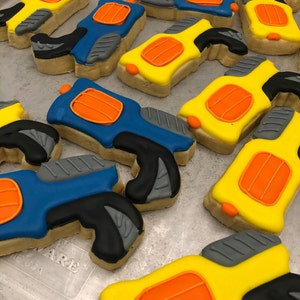 Nerf Gun, Air Gun, Squirt Gun Cookie Cutter Fast Shipping, Ready to ...