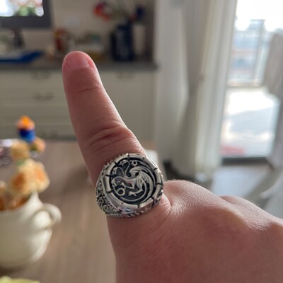 Venom Venom Ring Sterling Silver Ring Venom Cosplay - Etsy