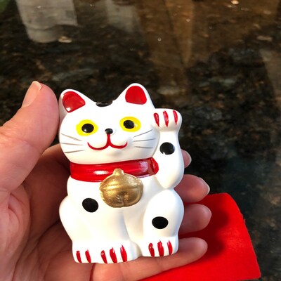 Female Japanese Wooden Nodder Head Signed Kokeshi Doll Token - Etsy