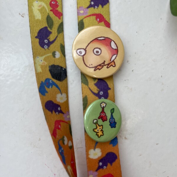 Pikmin Pin Badge - Etsy