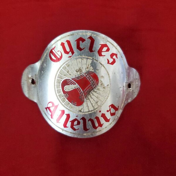 Vintage Head Badge Bicycle Cycles GEORGINA France Tube Antique Bike ...