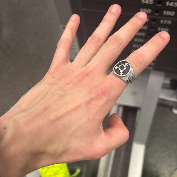 Prince Seere Goetia Ring Ars Goetia Demon Seal - Etsy