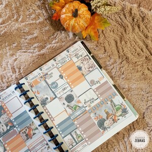 Printable Big Happy Planner Halloween Stickers, Halloween Weekly ...
