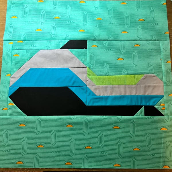 PDF Quilt Block Pattern – Stegosaurus – Dinosaur Quilt - Etsy