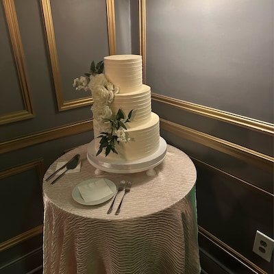 Wedding Cake Stand 16 Cake Stand White Cake Stand Rustic Cake Stand ...