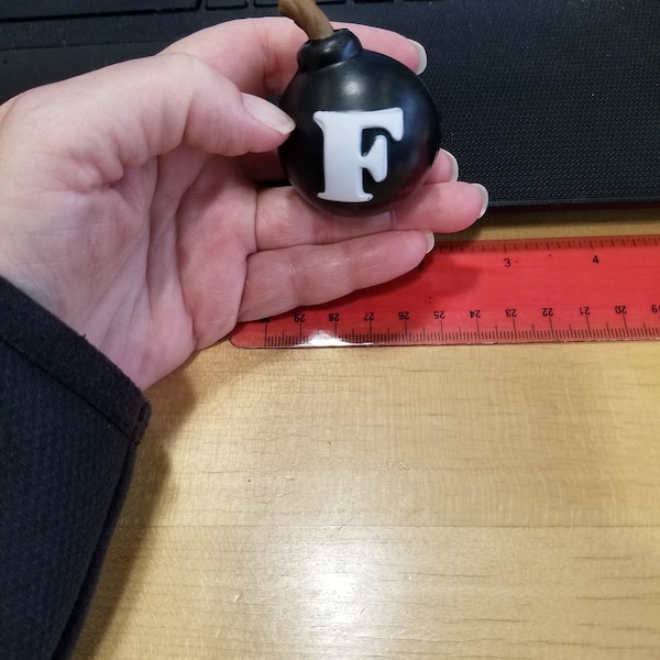 F-bomb Rubber Gag Toy (pack of Four) *please Read Dimensions* - Etsy