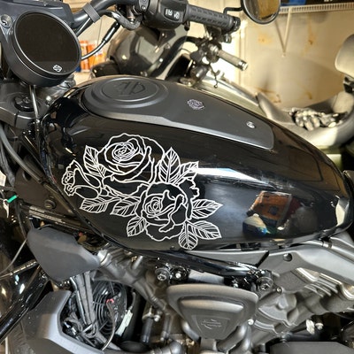 Flower Vinyl Decal Sticker for Cars, Car Decal for Women, Car Accessory ...