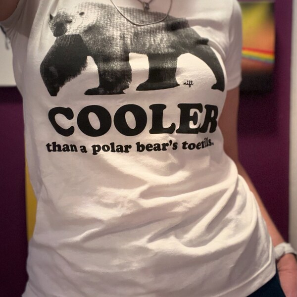 Cooler Than a Polar Bear's Toenails UNISEX T-shirt - Etsy