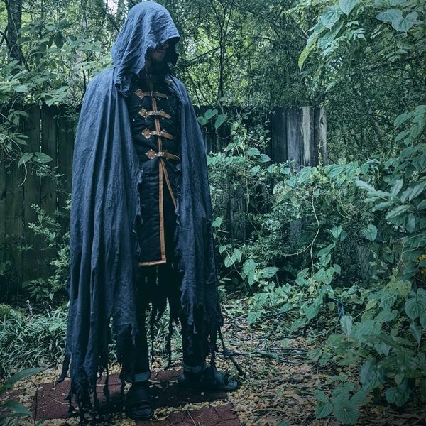 The Wicked Cape a Long Cape With Hood - Etsy