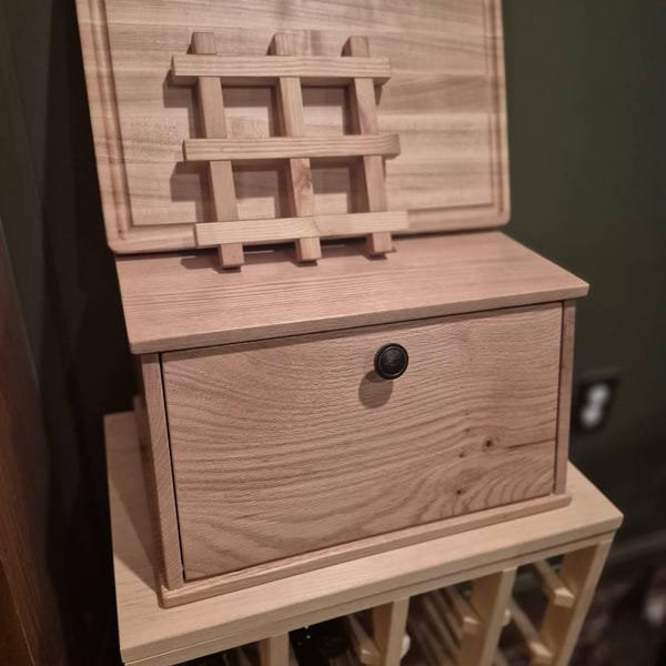 Black Walnut Bread Box - Etsy