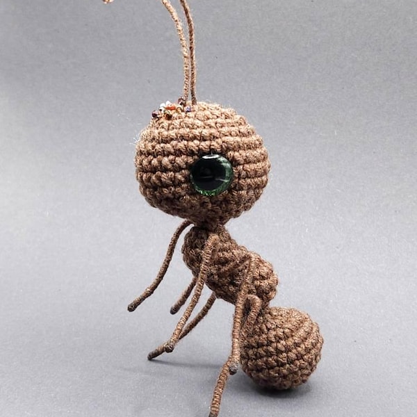 Ant Crochet Pattern, Amigurumi Ant, Crochet Ant, Cute Ant, Amigurumi ...