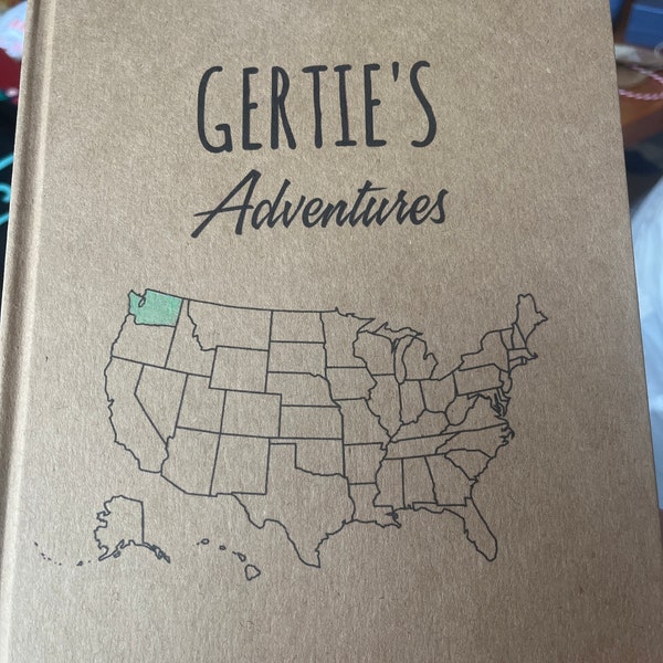 Custom RV Camping Travel Journal · USA Road Trip Notebook · Color in ...