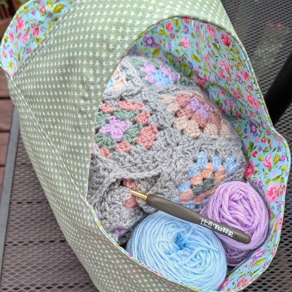 Basket Bags PDF Sewing Pattern (digital Delivery): Make Fabric Storage ...