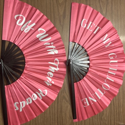 Butterfly Wing UV Glow Handheld Fan Butterfly Foldable Bamboo - Etsy