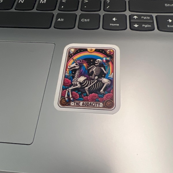 The Audacity Stickers, Funny Tarot Card Decals, Funny Mom Gift, Best ...