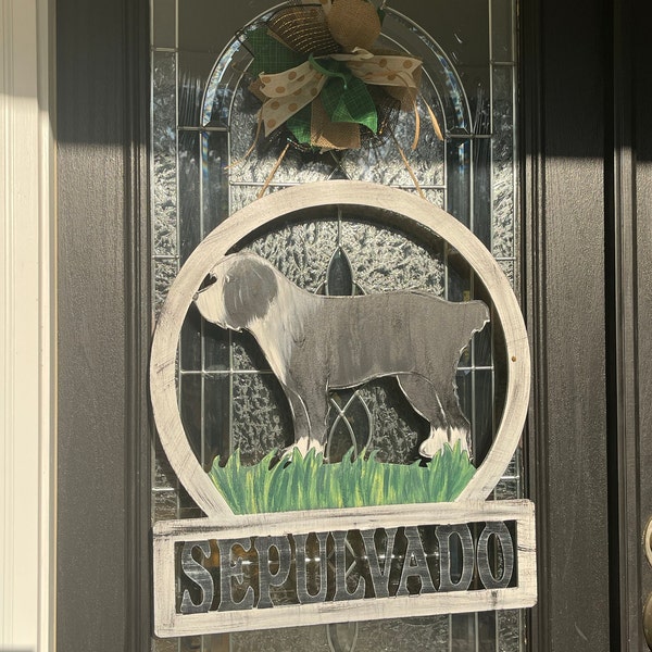 GSP Home Decor | GSP Door Hanger | German Shorthaired Pointer Family ...