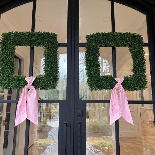 Houndstooth Wreath Sash for Football Fan Front Door Decor Houndstooth ...