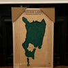 LARGE Any Lake Customized Wood Art, LARGE Map, 3D Custom Lake Map, Lake ...