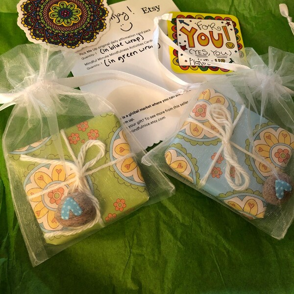 Mindful Minute Mindfulness Activities Cards for Families, Children, and ...