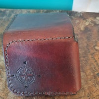 Walter Mitty Wallet, Custom Leather Tri-fold Wallet, Personalize Front ...