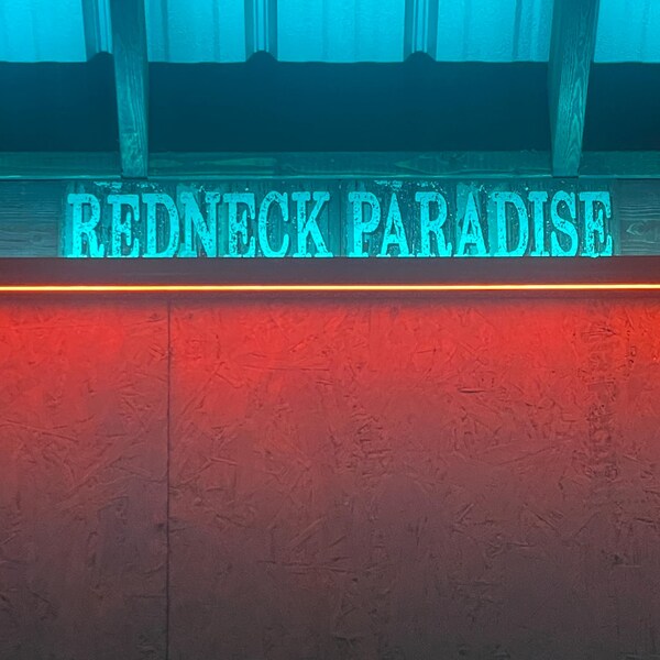 Copperhead Road Rustic Looking Aluminum Sign Color Imprint on Rustproof ...