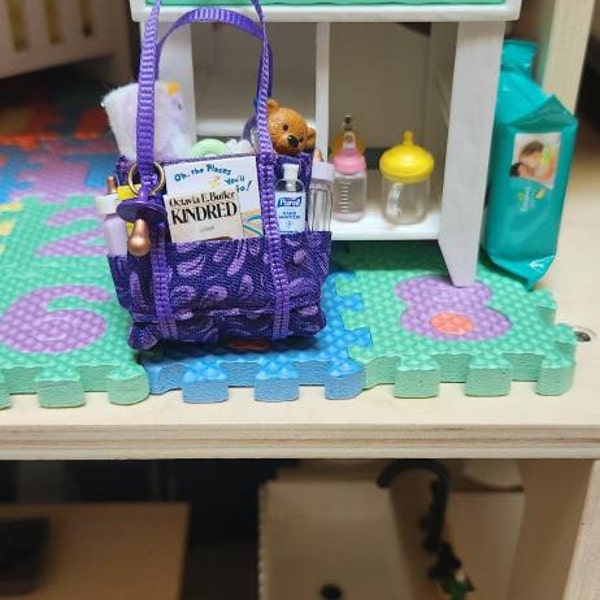 Miniature Diaper Bag (1:12 Scale) - Etsy