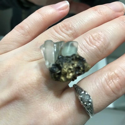 Mini Pool Table Ring Dish, Jewelry Keeper Sculpture, Unique Billiard ...