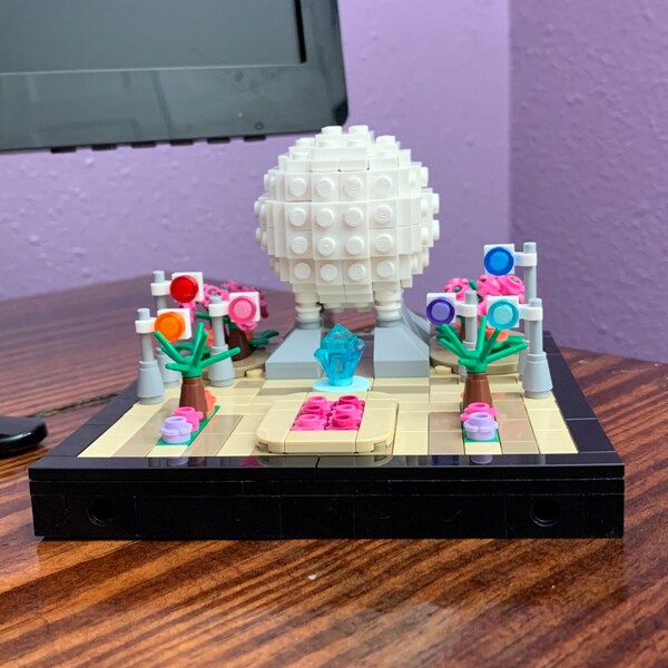 Spaceship Earth | Modular EPCOT Pavilion Building Block Model Kit - Etsy