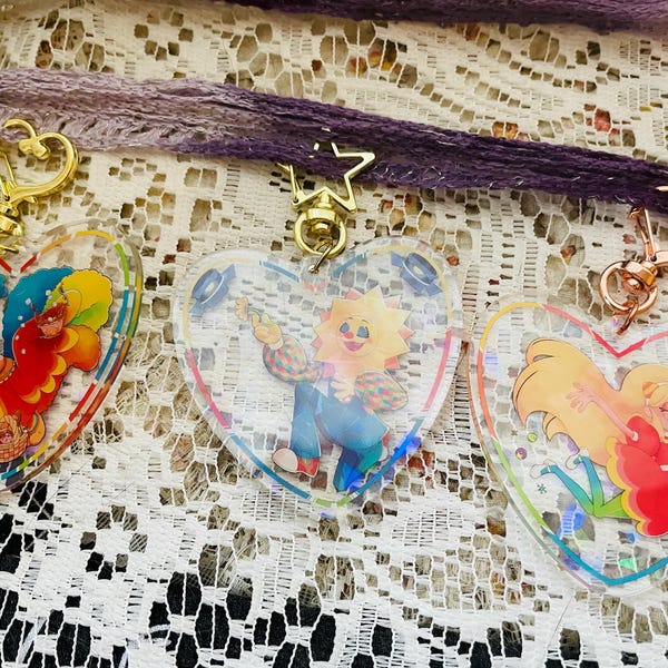 Eddie Dear welcome Home Two-sided Holographic Charm - Etsy