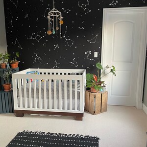 Constellation Wall Decals, Kids Room Decor, Constellation Star Map ...