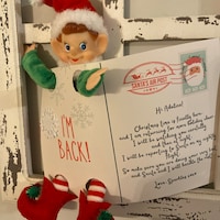 Elf Phases of the Moon Printable, Elf Full Moon, Christmas Elf Props ...