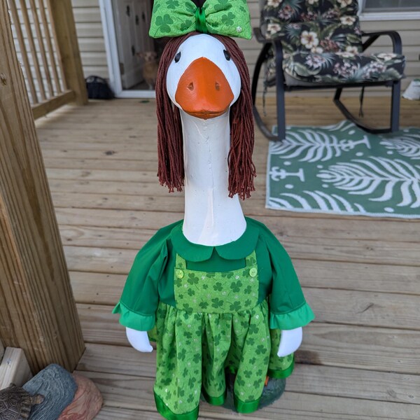 Goose Clothes Pattern for SHIRT DRESS & Poseable Wings - Etsy