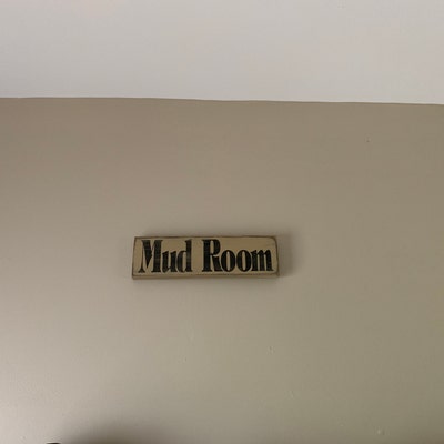 Primitive Mud Room Sign - Etsy