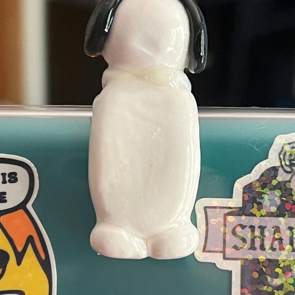 Dog or Miffy Phone Hipper Charm - Custom Kawaii Desk Buddy Trinket Gift ...